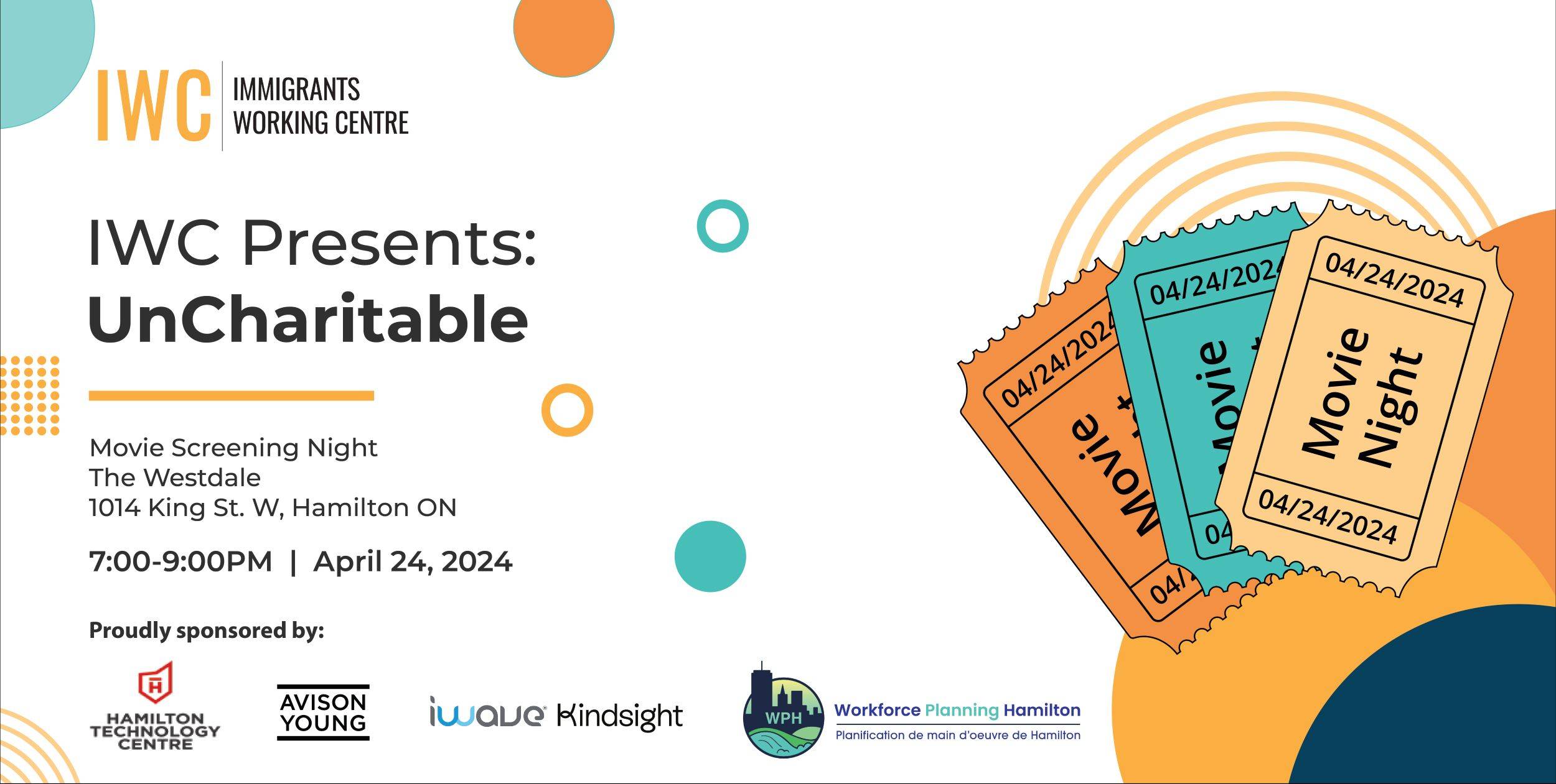 UnCharitable Screening Event - Immigrants Working Centre